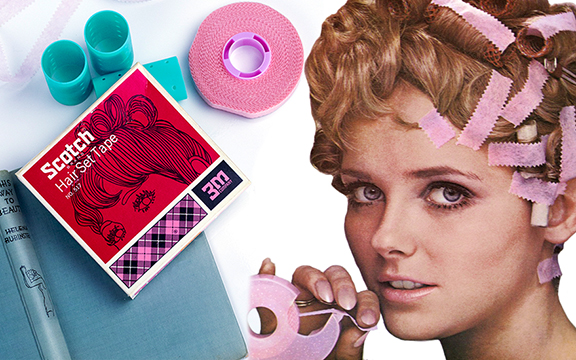 Where can I find the vintage style hair tape? - Vintage Hairstyling